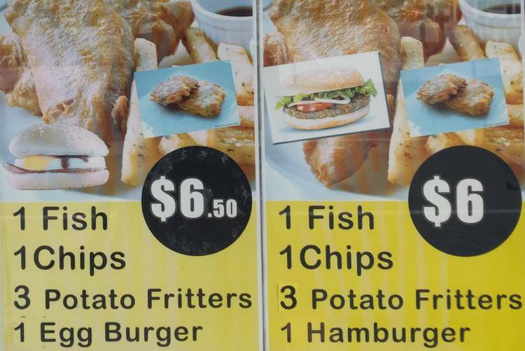 Menu at Good Food Takeaway 香港美食, Auckland