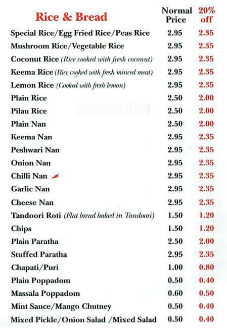 Menu at Al-Amin fast food, Kingston upon Thames, 11 Cambridge Rd