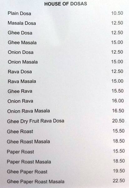 Menu at Saravanaa Bhavan, Abu Shagara restaurant, Sharjah, 1 Reemacks ...