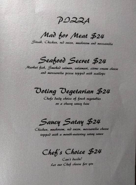 Menu at Blondies All Day restaurant, Drury