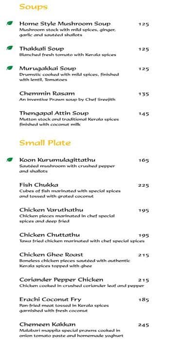 Salt Mango Tree Menu, Menu for Salt Mango Tree, Indiranagar, Bangalore ...