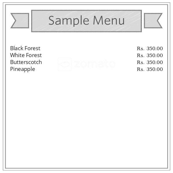 Menu of The Daily Baker, Pimple Gurav, Pune