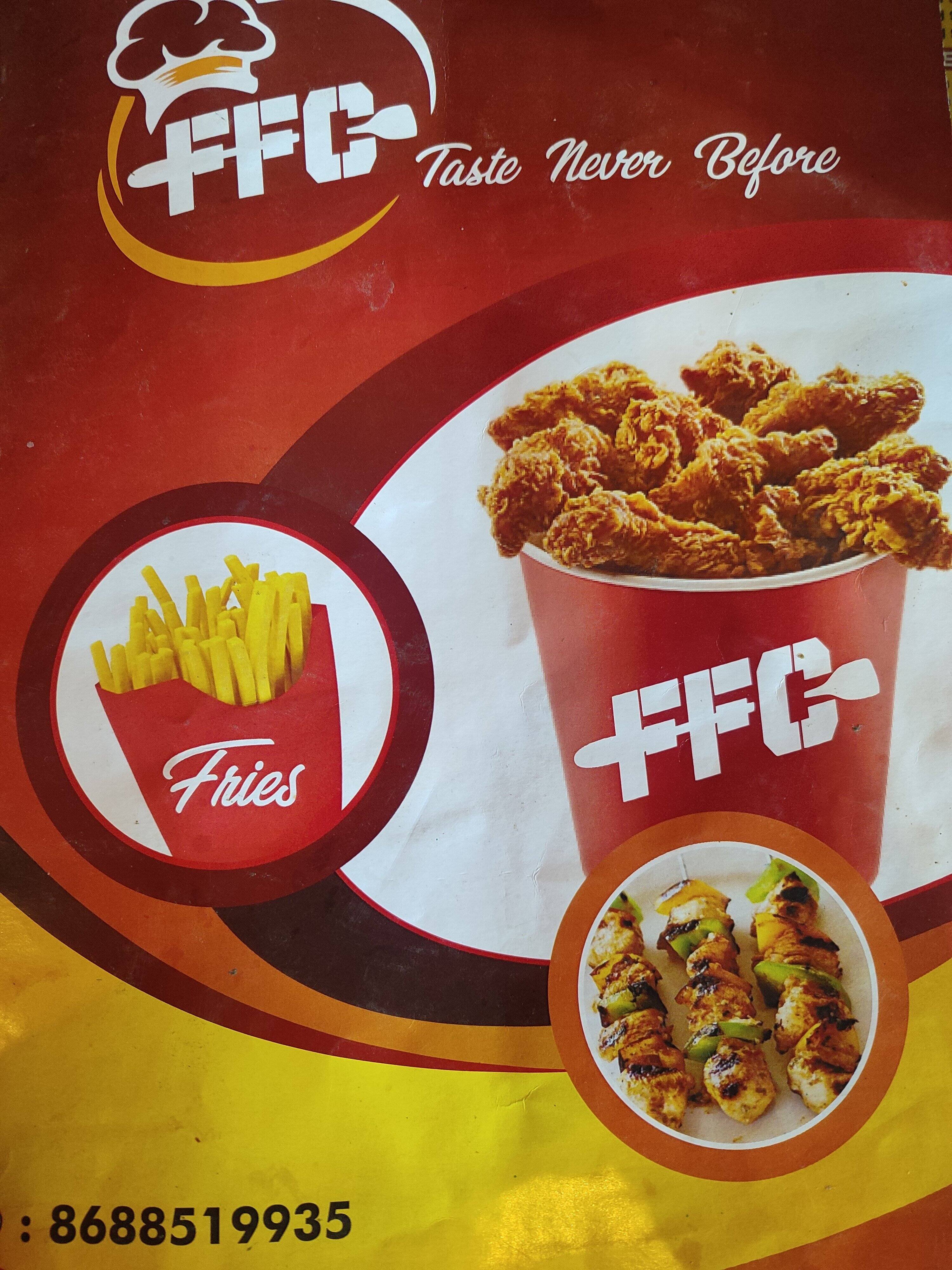 Menu of FFC, Meerpet, Hyderabad