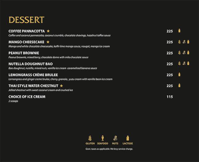 Menu at United Nations of Asia Pan Asian Dining, Ernakulam