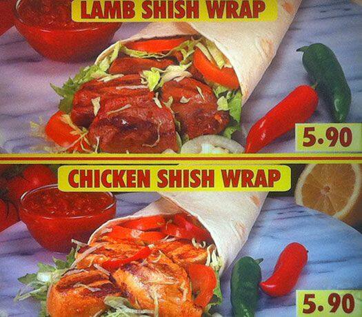 Menu at First Choice restaurant, London, 1 Kentish Town Rd