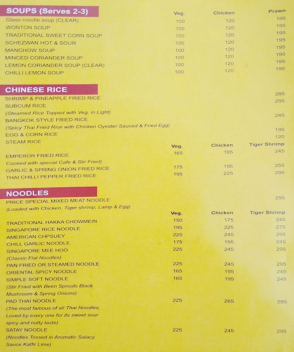 Menu of Kebab Corner Restaurant, Kalkaji, New Delhi