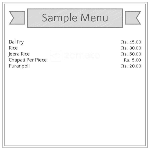 Menu of Swadisht Caterers, Vikhroli, Mumbai