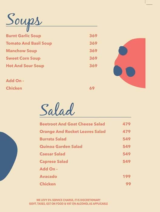 Menu of Gola Sizzlers - Naresh Gola Group, DLF Cyber City, Gurgaon