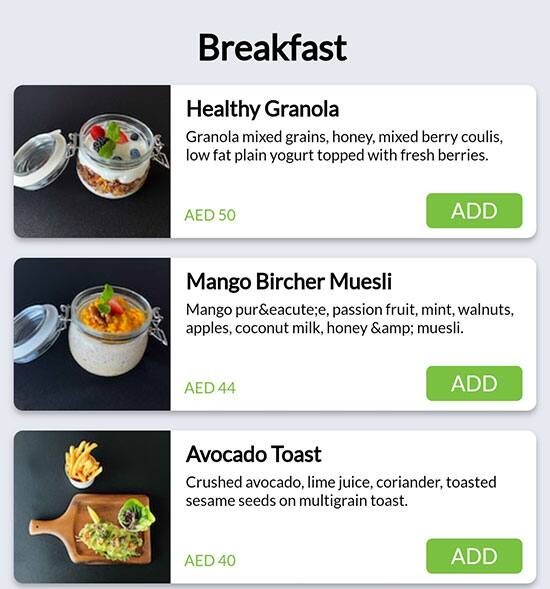 Menu of Mellow Cafe - Novotel Al Bustan, Al Mushrif, Abu Dhabi