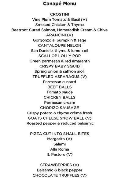 Menu at 21 Soho pizzeria, London