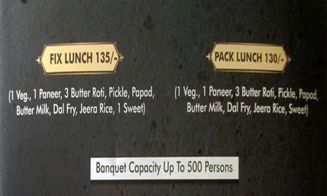 Menu at GRAND RIO RESTAURANT & BANQUET, Ahmedabad