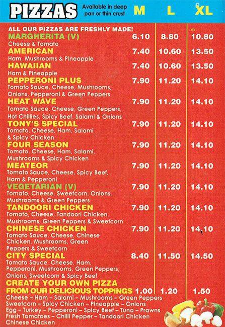 Menu at Kebab City restaurant, Harrow, 383 Station Rd