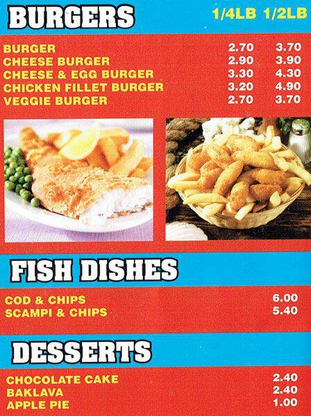Menu at Kebab City restaurant, Harrow, 383 Station Rd