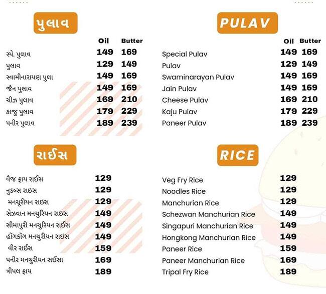 Menu of Mishri Fast Food, Isanpur, Ahmedabad