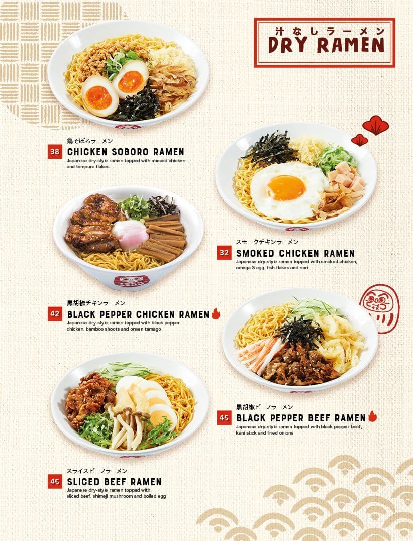 Menu at Tokyo Belly Setiabudi One restaurant, South Jakarta, Setiabudi One