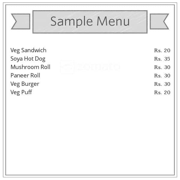 Menu at Mini Meals, Chandigarh