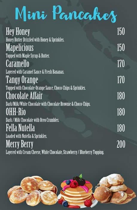 Beyond Pancakes Menu, Menu for Beyond Pancakes, Girgaum, Mumbai - Zomato