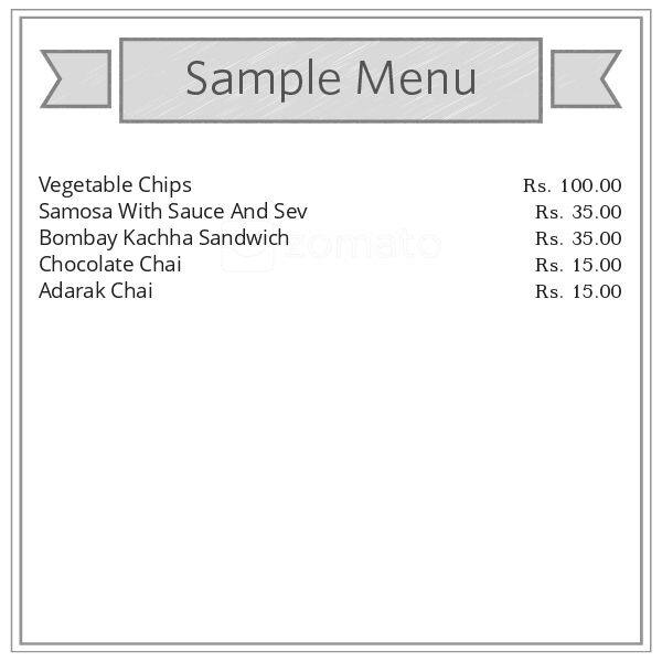 Menu at CHAI BISKUT CAFE, Indore