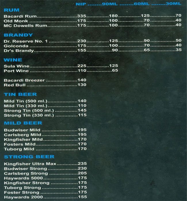 Menu at Jashn Family Restro & Bar, Mira Bhayandar