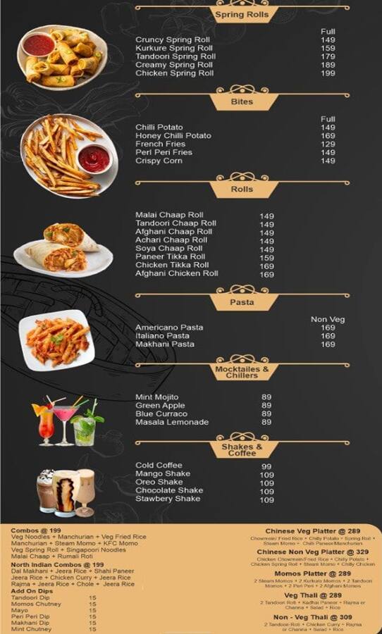 Menu of The Lord Of Dumplings, Sector 69, Gurgaon