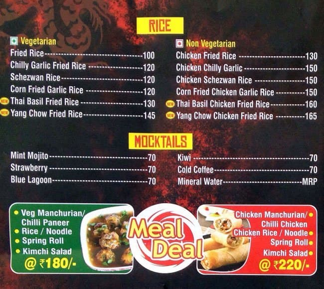 Red Hot Menu, Menu for Red Hot, Vikaspuri, New Delhi - Zomato