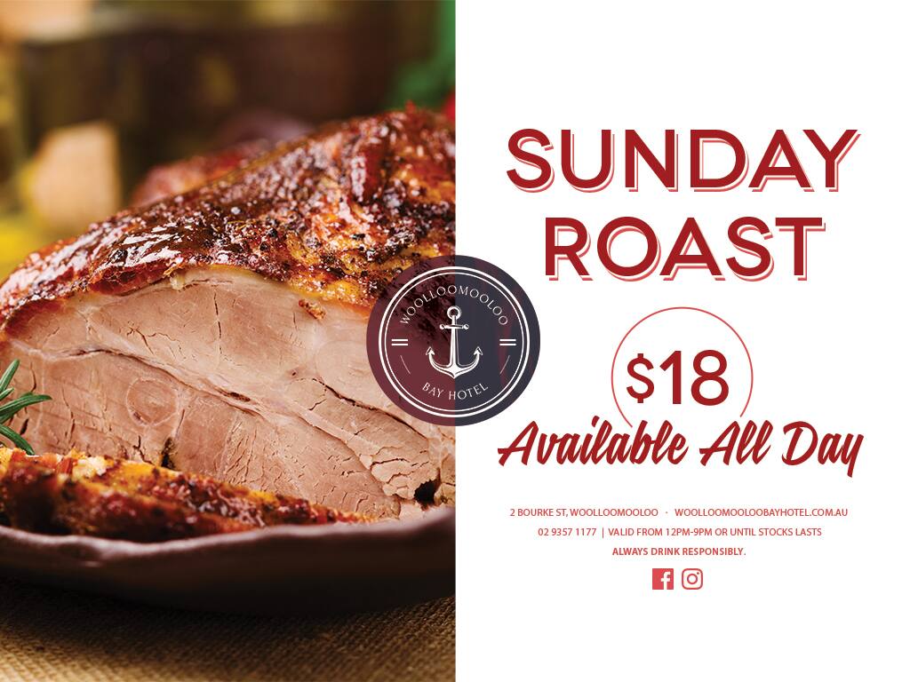 Menu at Woolly Bay Hotel pub & bar, Woolloomooloo