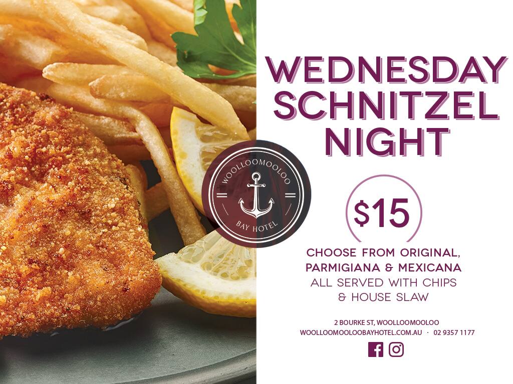 Menu at Woolly Bay Hotel pub & bar, Woolloomooloo