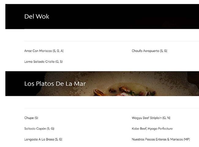Menu at La Mar by Gaston Acurio Dubai restaurant, Dubai, Palm Jumierah ...