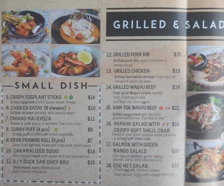 Menu at Kinn+Derm restaurant, Chermside