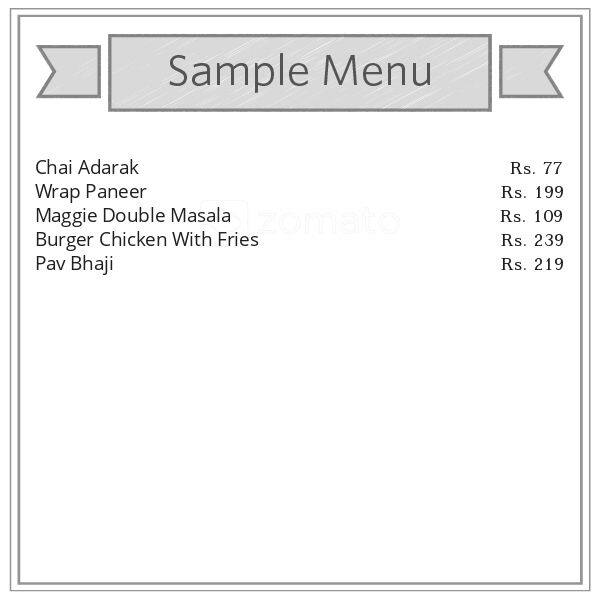Menu of Super Chai, Chittaranjan Park, New Delhi