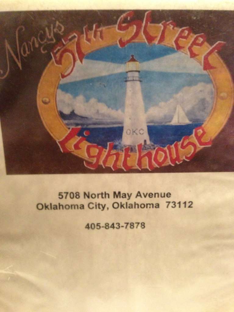 Menu at Nancy's Kitchen pub & bar, Oklahoma City