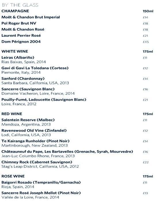 The May Fair Bar Menu, Menu for The May Fair Bar, Mayfair, London ...