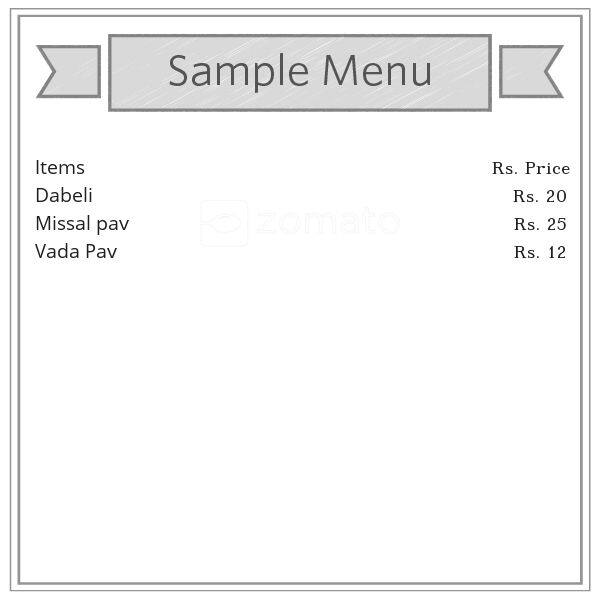 Famous Dabeli Menu, Menu for Famous Dabeli, Nalasopara, Mumbai - Zomato