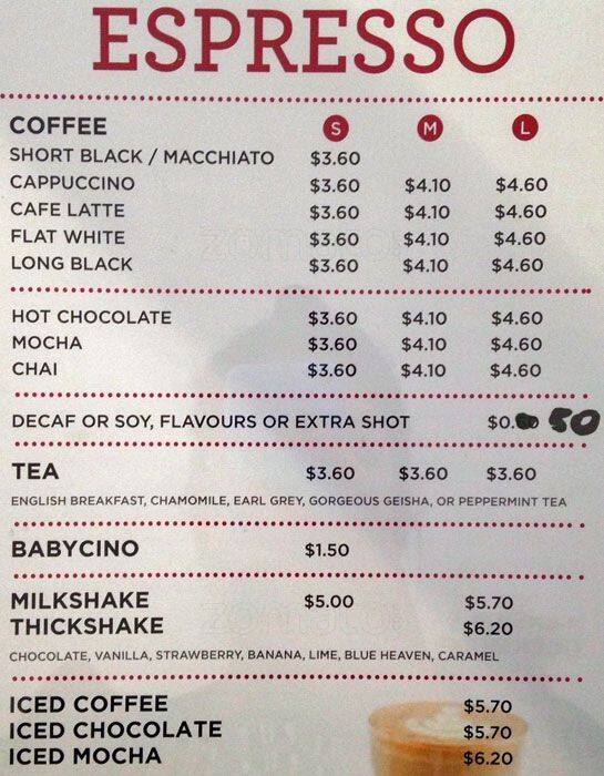 Menu at Ferguson Plarre's Bakehouse - Niddrie restaurant, Niddrie