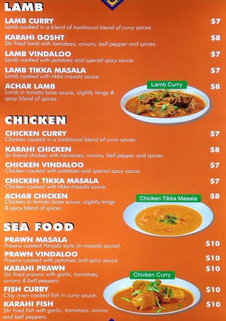 Naan 'n' Curry Menu, Menu for Naan 'n' Curry, Daly City, Daly City ...