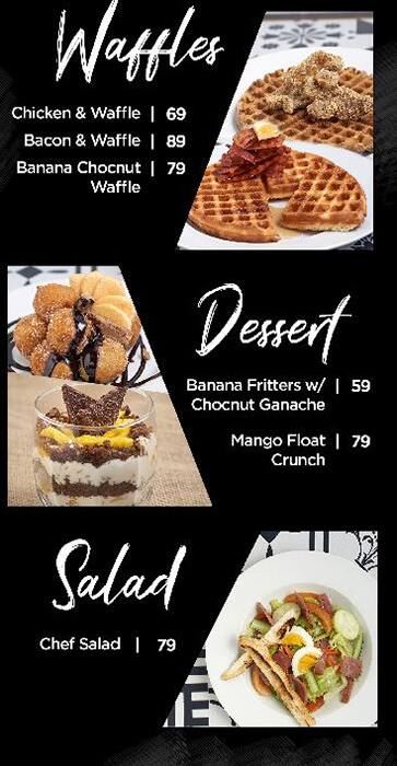 Menu at R&R Urban Cafe, Cebu City