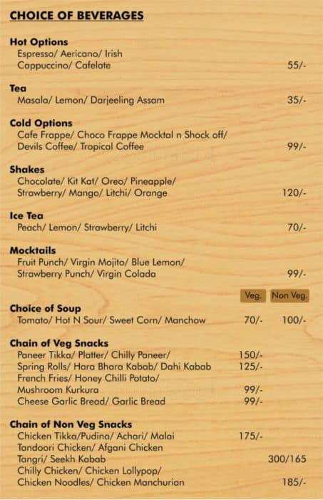 The Food Garage Menu, Menu for The Food Garage, Vaishali Nagar, Jaipur ...