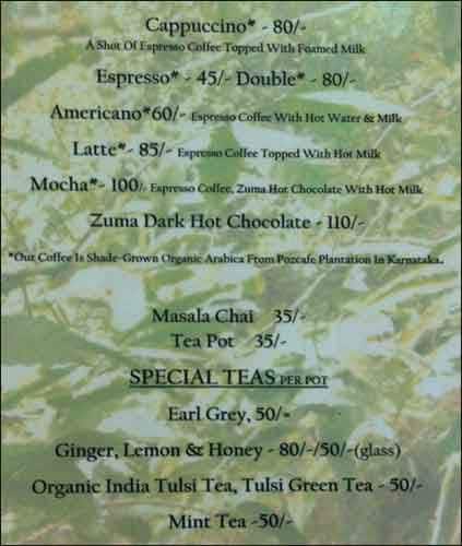 Cafe Freedom Menu, Menu for Cafe Freedom, Anjuna, Goa - Zomato