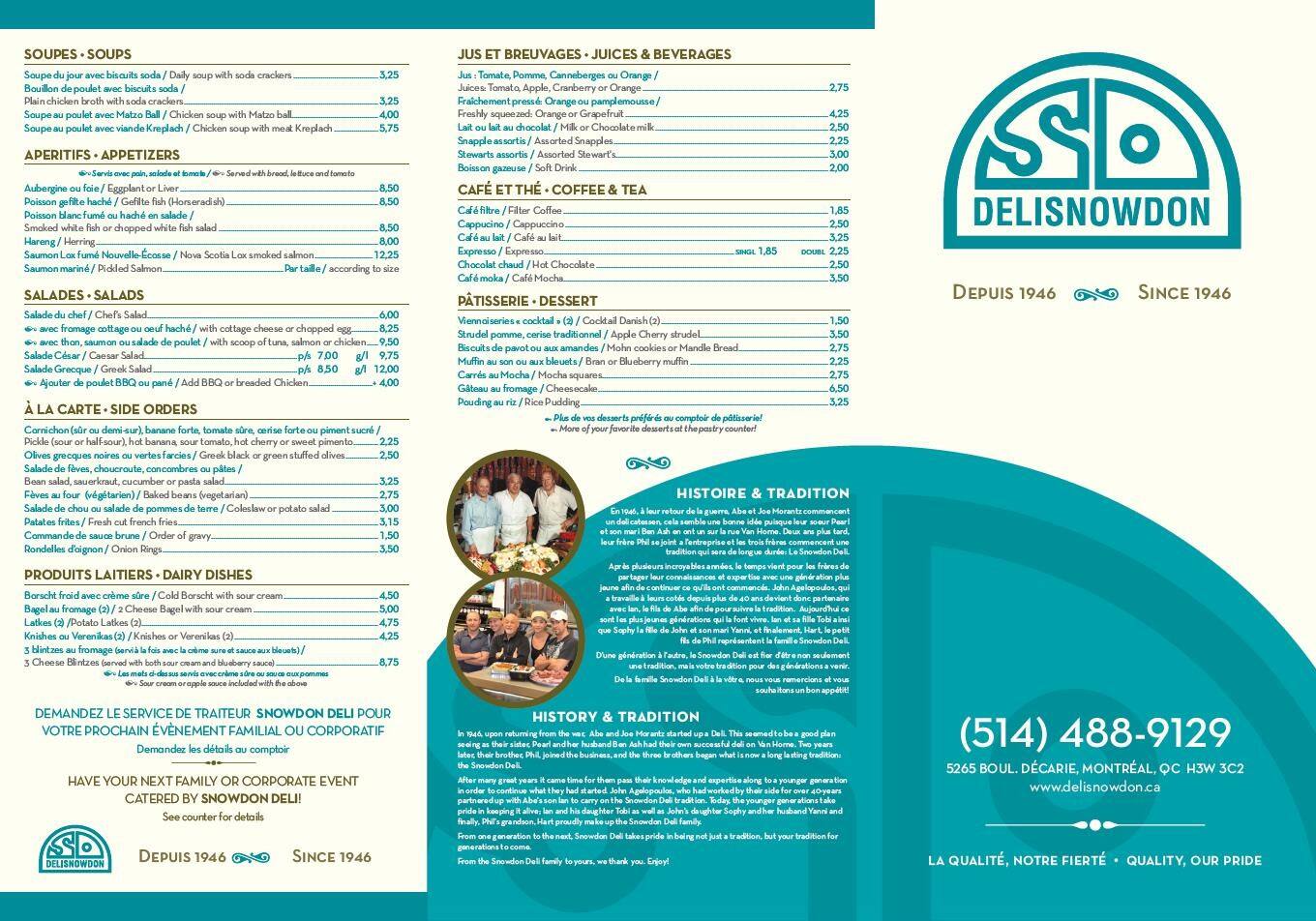 Snowdon Deli, Montréal, Montreal - Urbanspoon/Zomato