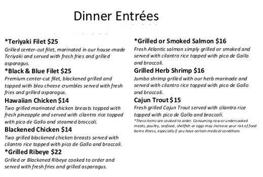 Menu at Fresh Chef restaurant, Cornelius, Torrence Chapel Rd