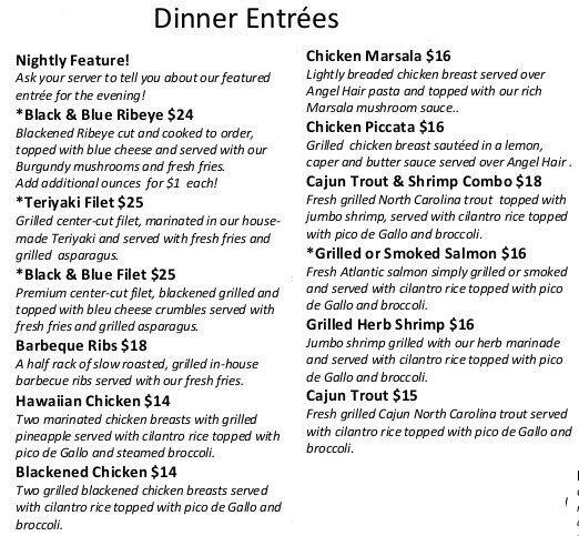 Menu at Fresh Chef restaurant, Cornelius, Torrence Chapel Rd