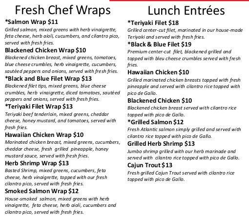 Menu at Fresh Chef restaurant, Cornelius, Torrence Chapel Rd