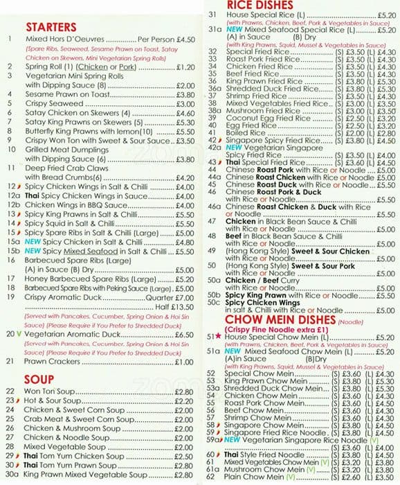 First Choice Menu, Menu for First Choice, Thornton Heath, London ...