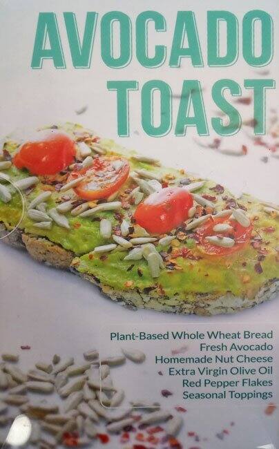 Menu at Cocobeet cafe, Jakarta, Senayan City