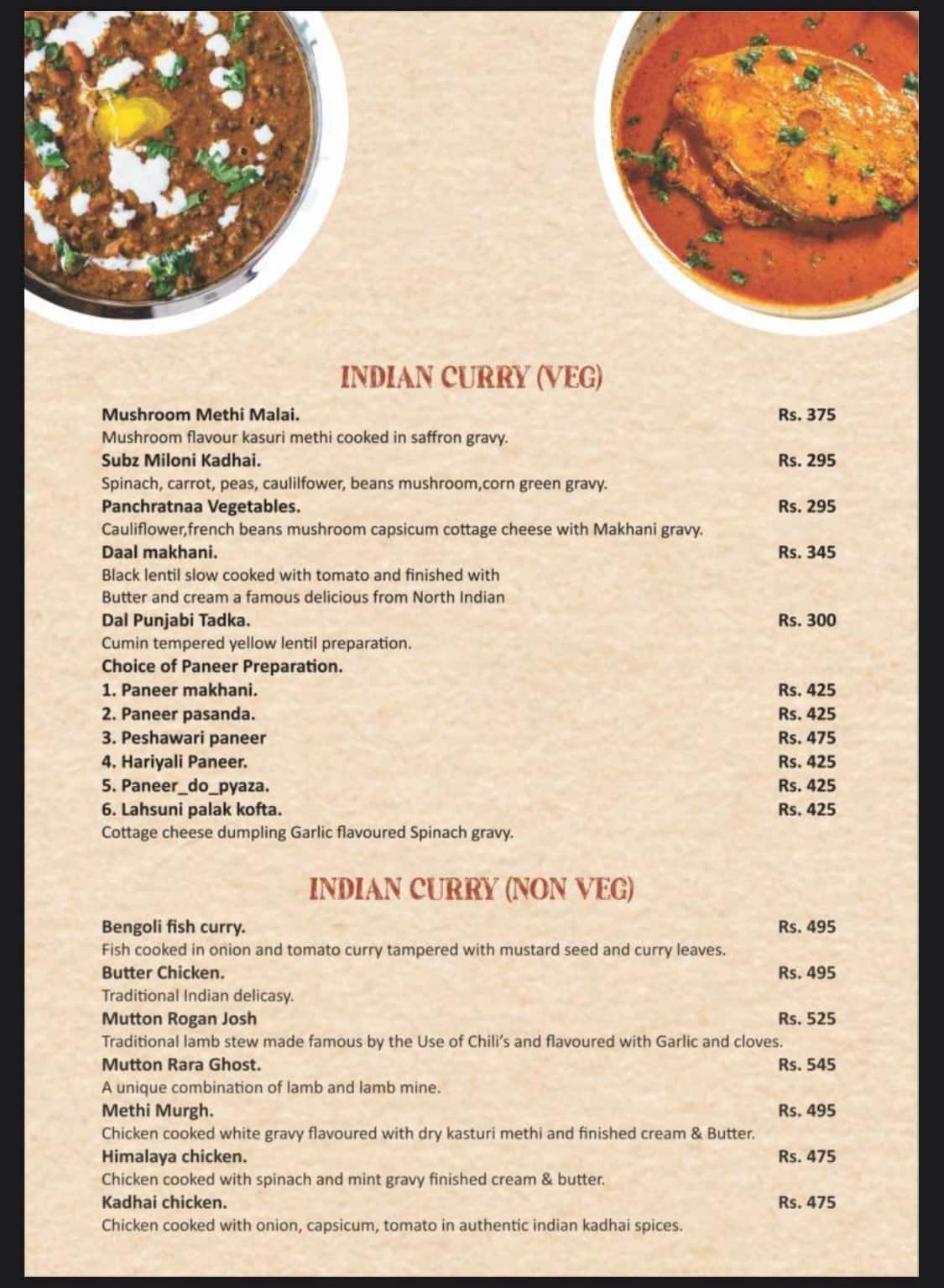 Menu at Kaizen Café Restaurant & Bar, Dehradun