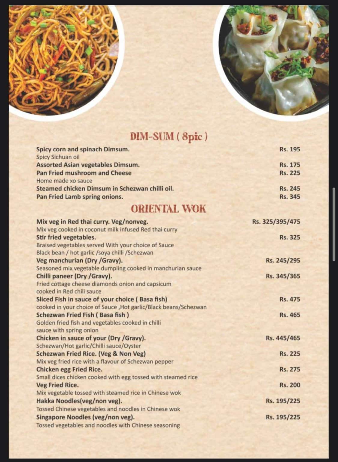 Menu at Kaizen Café Restaurant & Bar, Dehradun