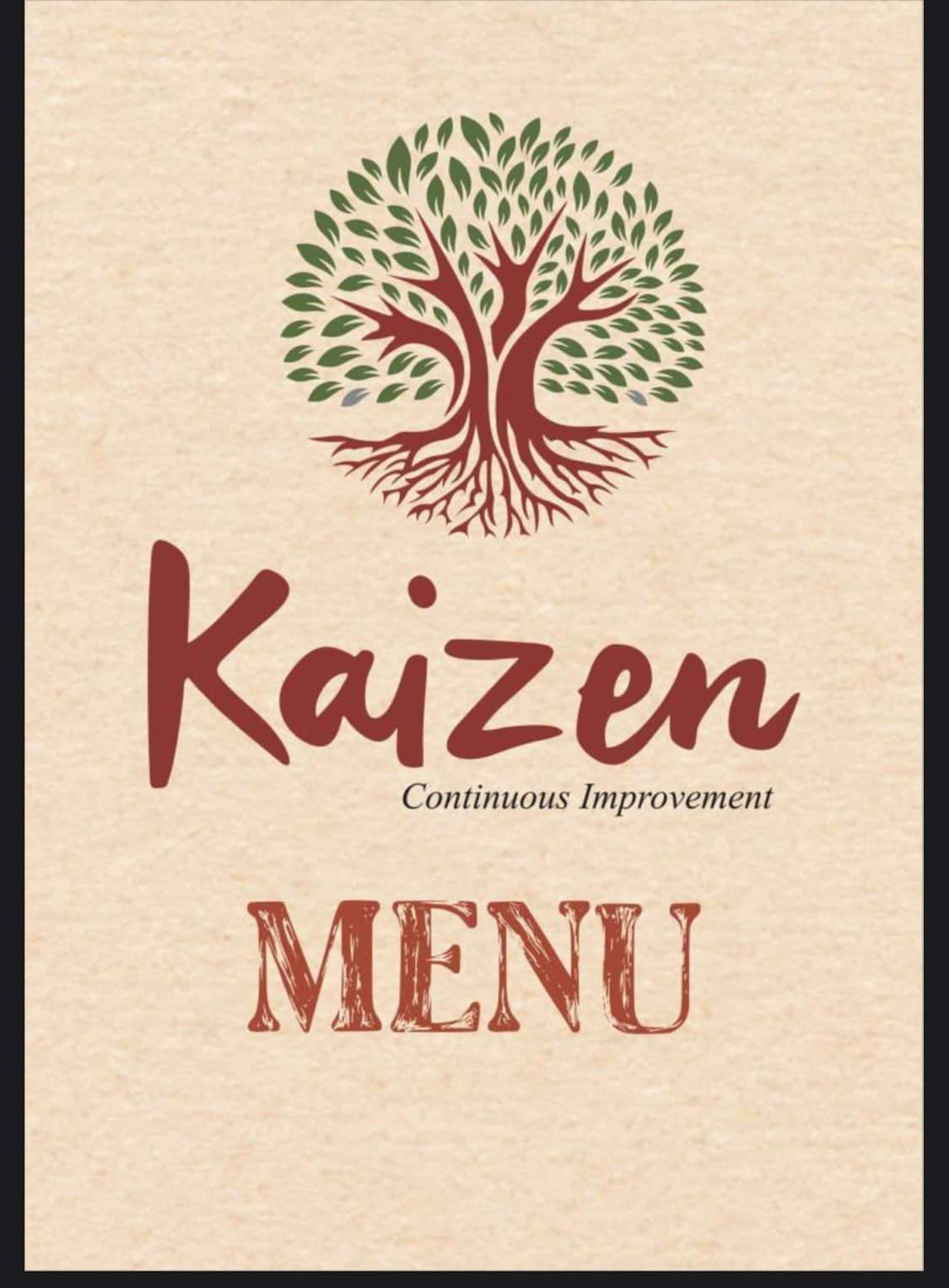 Menu at Kaizen Café Restaurant & Bar, Dehradun
