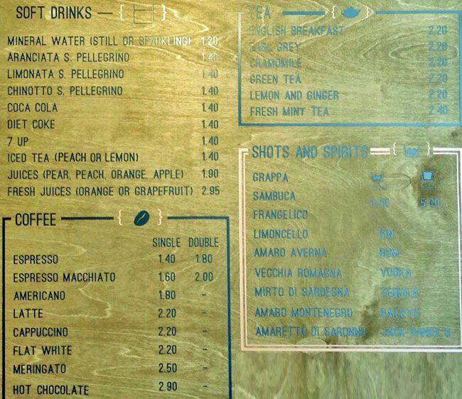 Menu at Pasta Remoli Finsbury Park restaurant, London, 7 Clifton Terrace