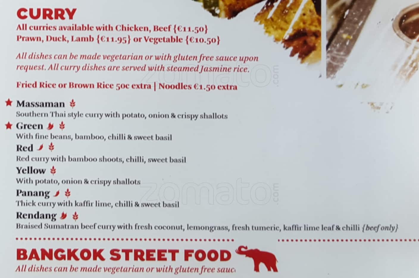 Menu at Diep restaurant, Dublin, Unit 6