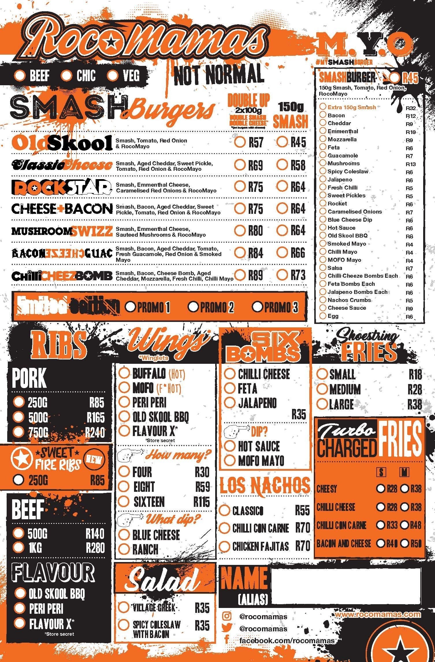 Rocomamas Menu, Menu for Rocomamas, Ferndale, Randburg - Zomato SA
